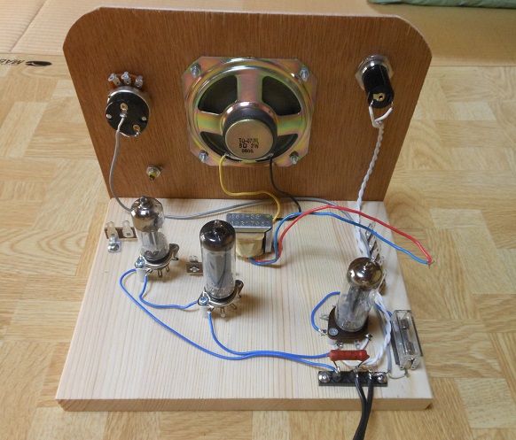 12AV6－50C5－35W4アンプの組み立て－ヒーター配線 : 真空管にゲルマトランジスタ、8mm映画にコダクローム-アナクロおやじのアナログブログ