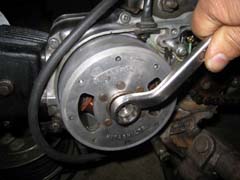 ダックスホンダST70Zのポイント＆ｺﾝﾃﾞﾝｻｰ交換 : はまっちゃったんだよね～