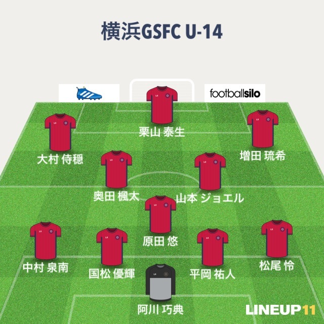 2016年度 神奈川県U-14リーグ 第9節 : 横浜GSFC U-15