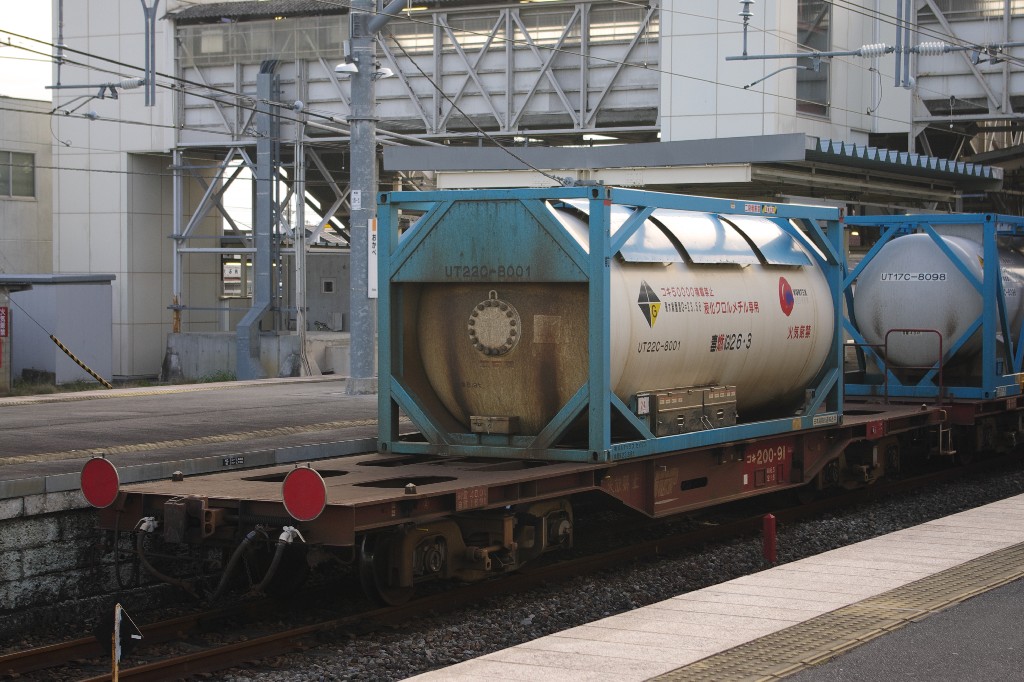 UT22C-8001ボルテックスセイグン液化クロルメチルコンテナ : 急行越前の鉄の話