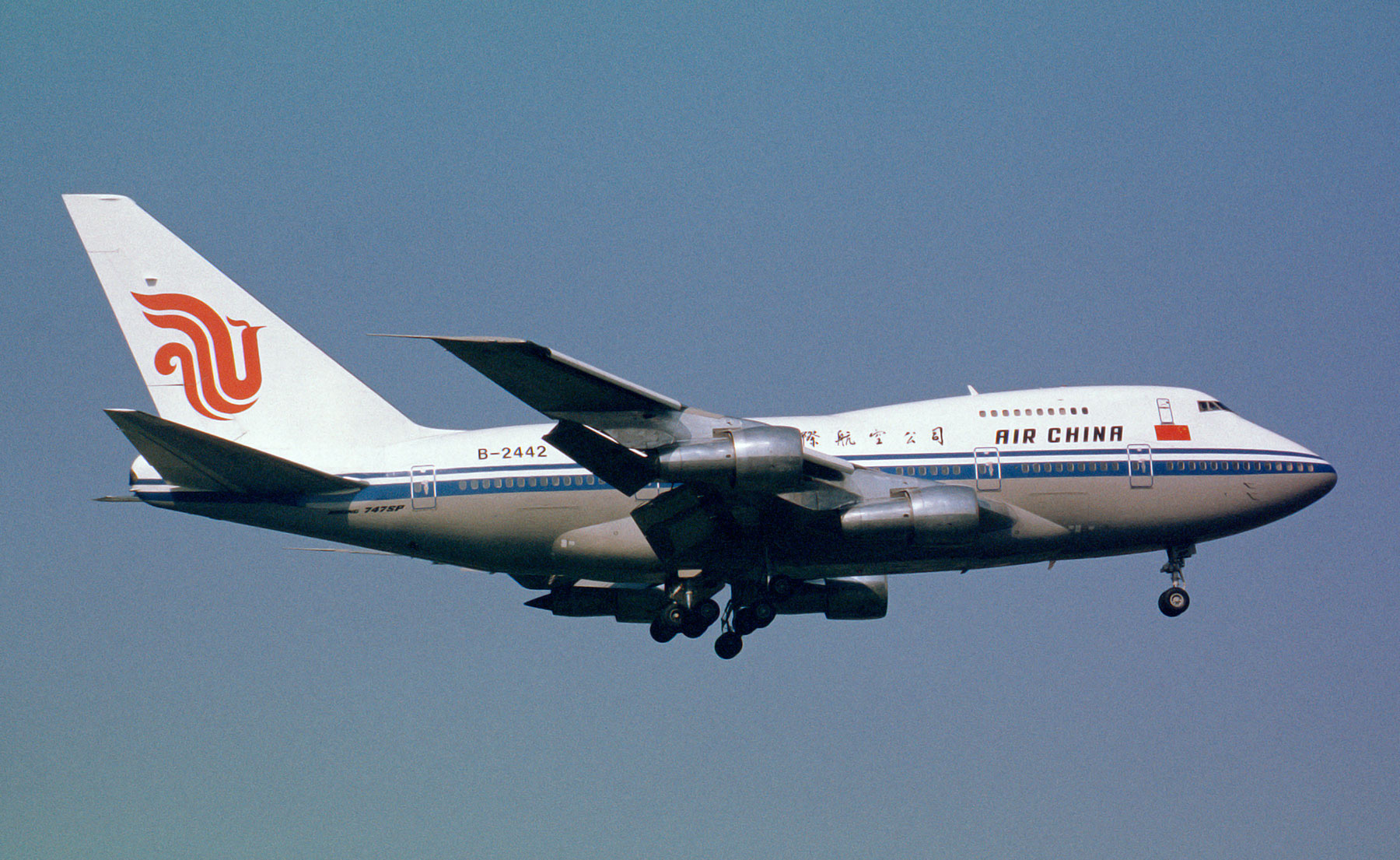 BOEING 747SP / B-2442 : SKY LOUNGE GARDEN -transporter side-