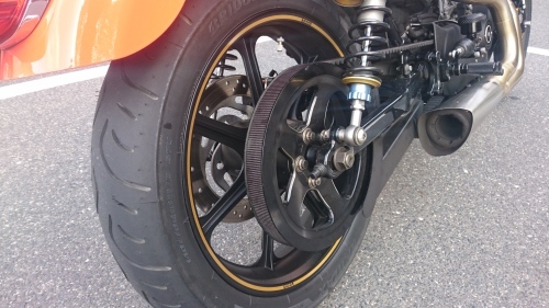 サンダンスホイール+ブリジストンT30+BabyFace BS インプレ！ : 883R-GOGO!