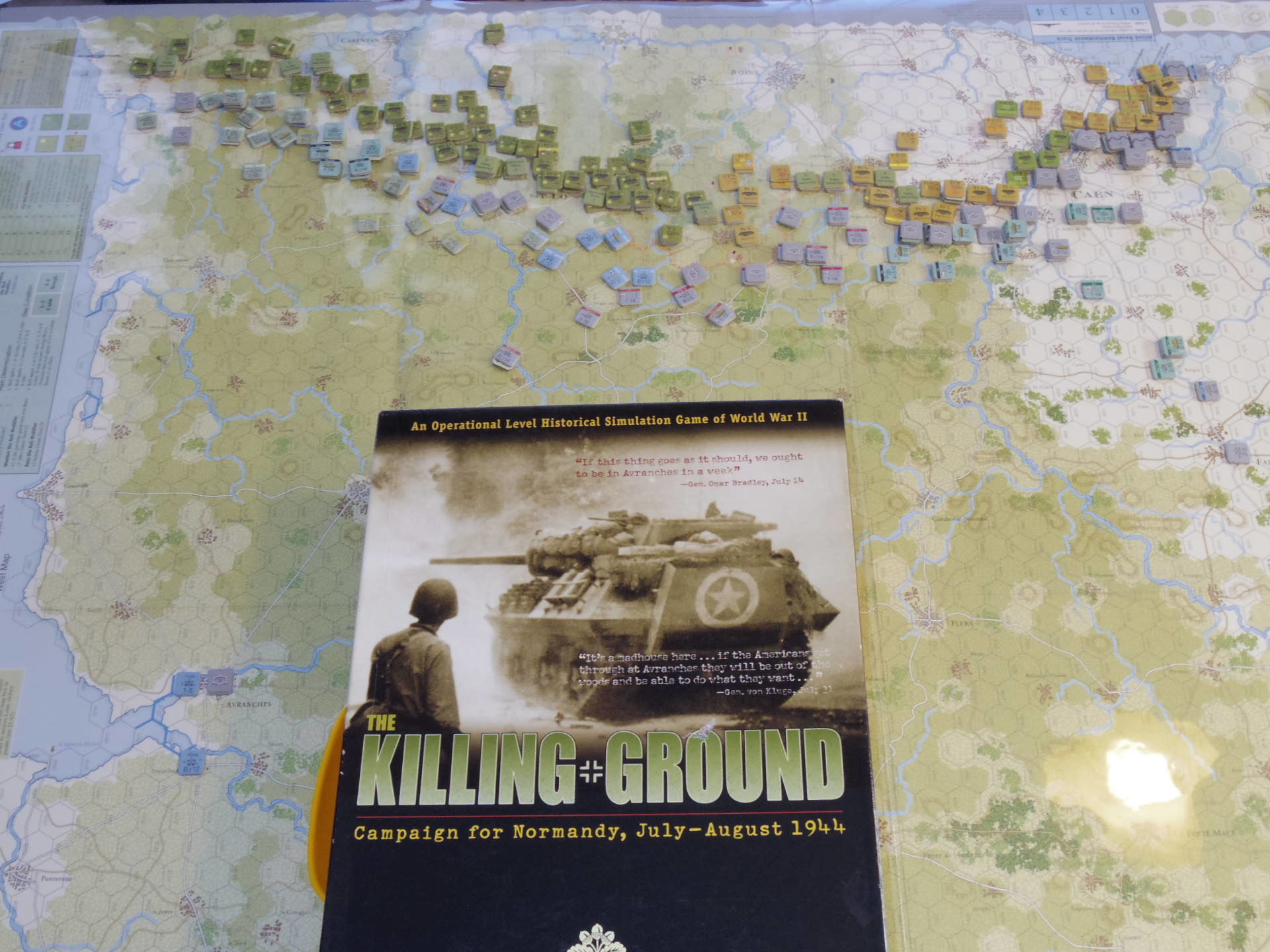 侵攻戦線1944...（NES）the Killing Ground Campaign for Normandy,July-August,1944 : YSGA 例会報告