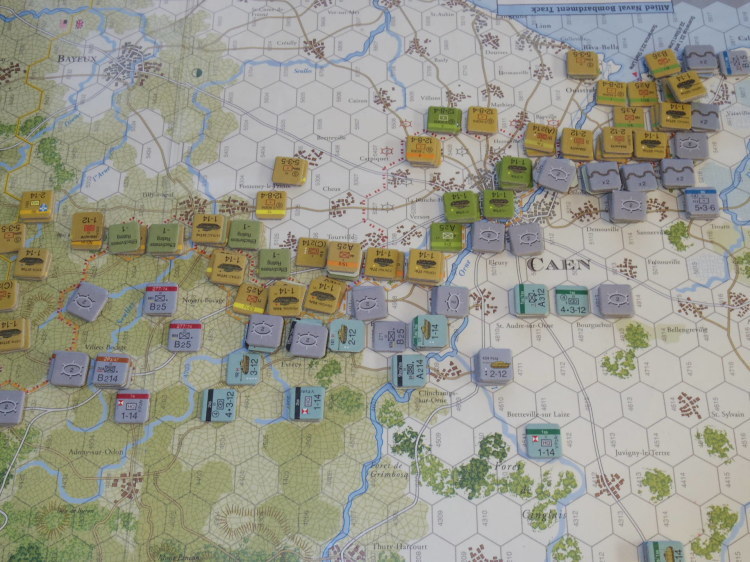 侵攻戦線1944...（NES）the Killing Ground Campaign for Normandy,July-August ...