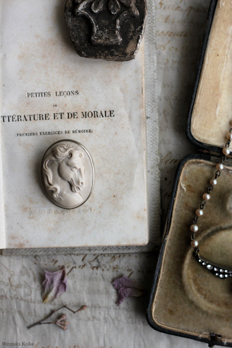 白馬のブローチ : Salon de Bijoux Redouté “ルドゥテ”