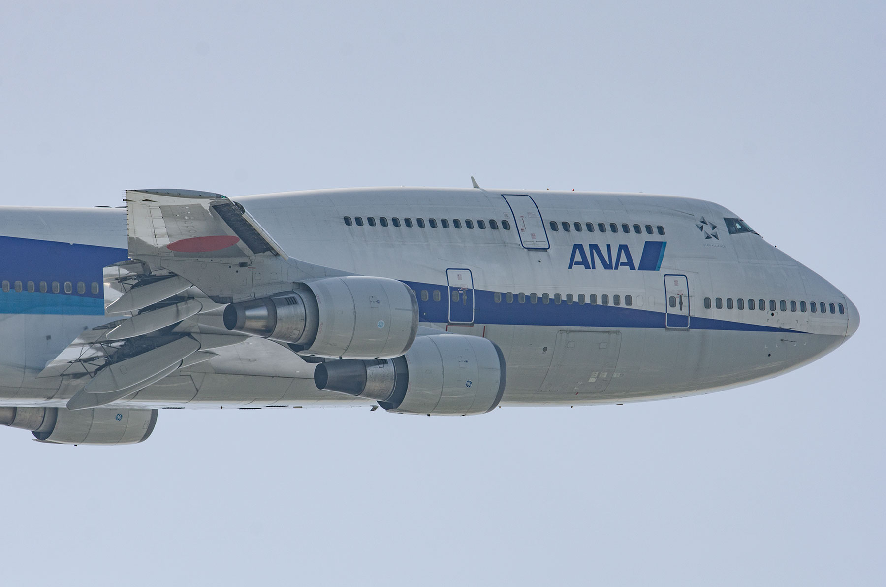 BOEING 747-400D / JA8959 : SKY LOUNGE GARDEN -transporter side-