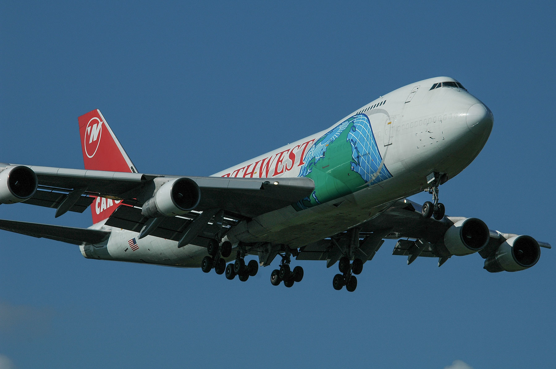 BOEING 747-200F / N645NW : SKY LOUNGE GARDEN -transporter side-