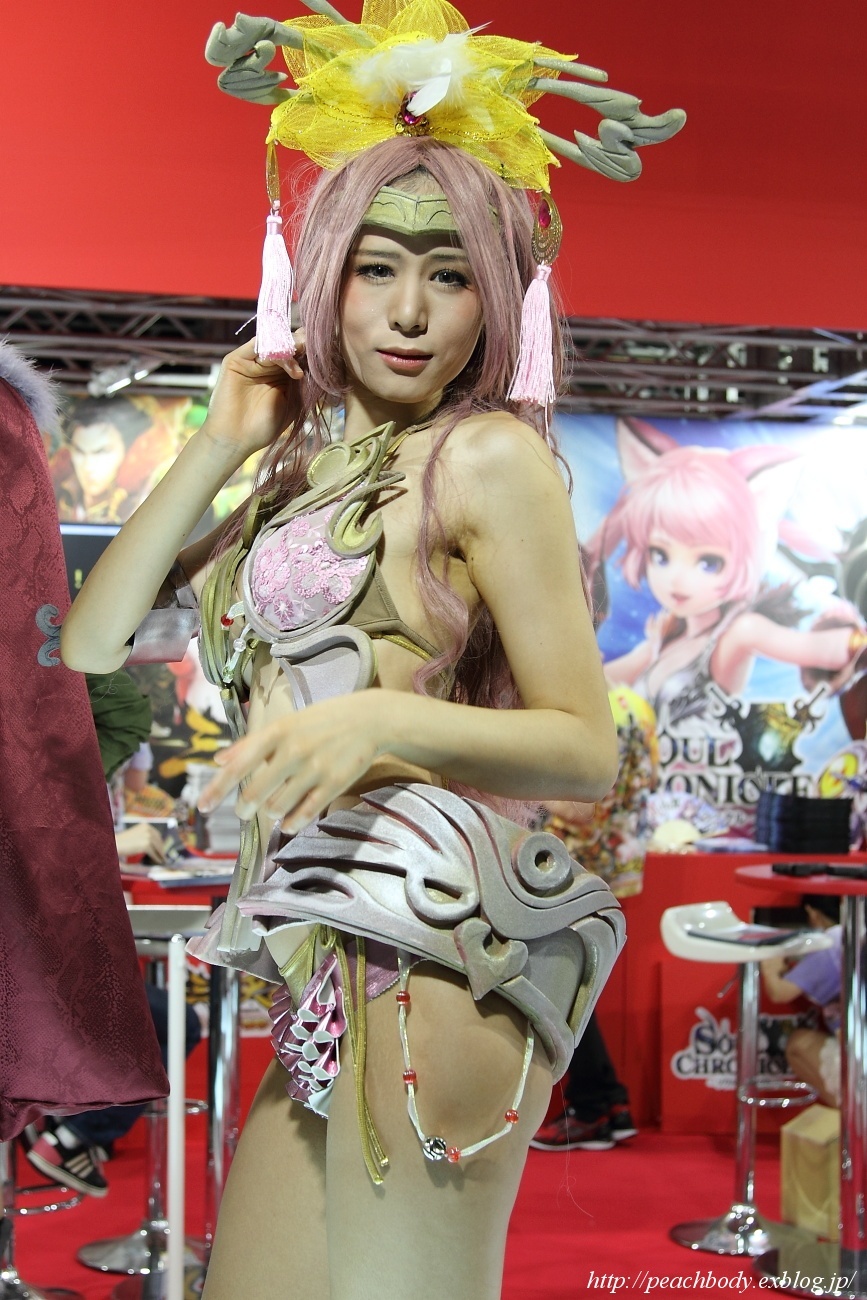 羽生ゆか（Yukaにゅん）さん（6waves ブース） : Peach Body