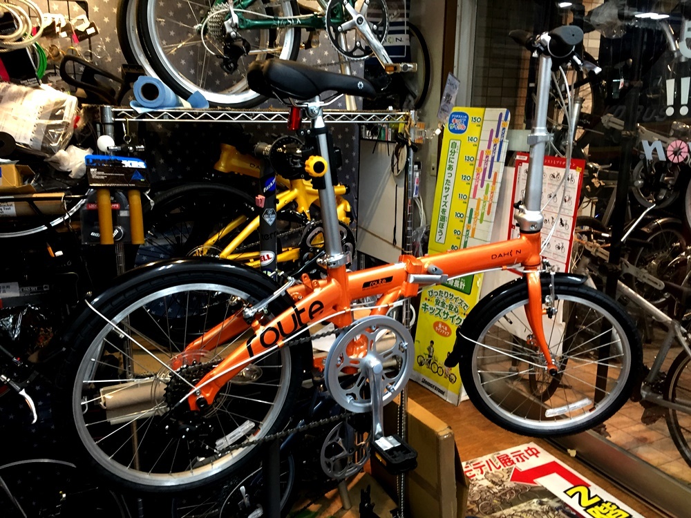 DAHON:2017年モデルRoute(ルート)10速化 です。 : カル DAHON:2017年モデルRoute(ルート)10速化 です。 : カル