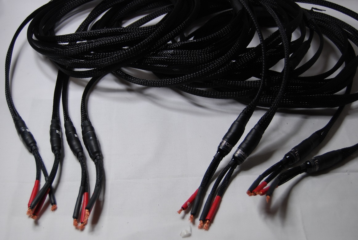 バイアンプスピーカーケーブル : ラダー型オーディオケーブル製作日記