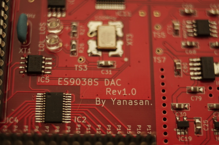 やなさん ES9038S DAC見参 : Studio Okamoto の 徒然日記