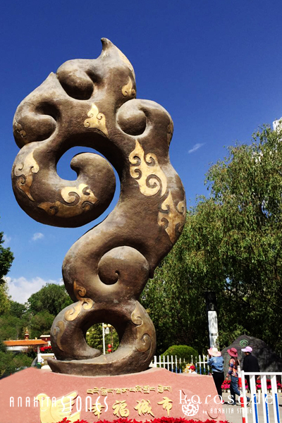 チベットレポート ～寺院編～ : 石の音