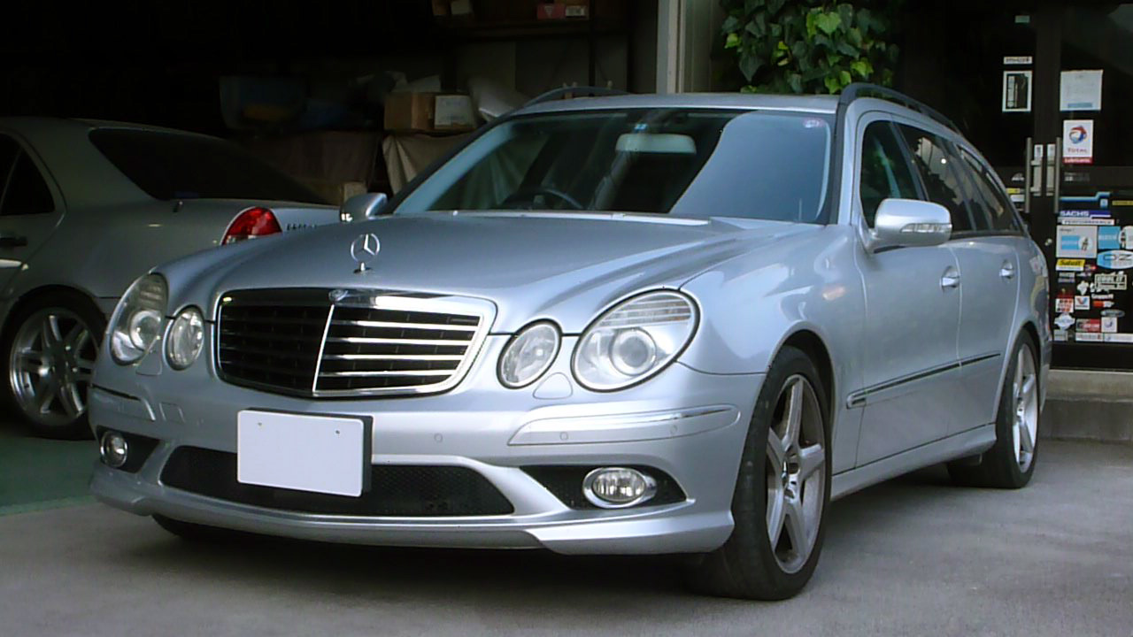 S211 E350 WAGON AMGスタイリングパッケージ : THREE POINT ガレージニュース 【メルセデスベンツ専門店 カスタム＆メンテナンス オフィシャルブログ】