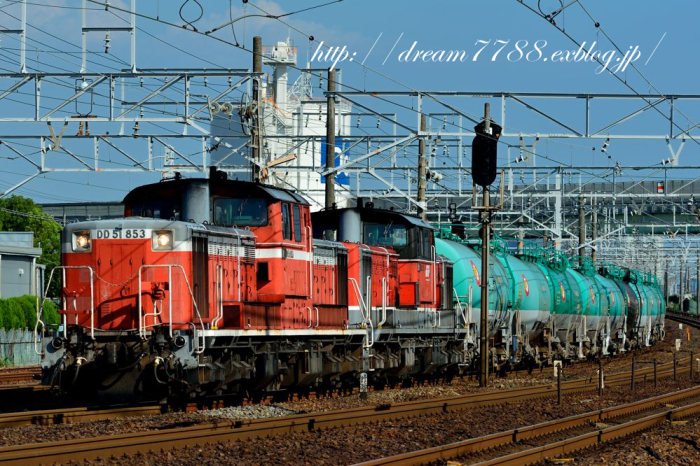 DD51 853ラストラン？ : HIROのフォトアルバム