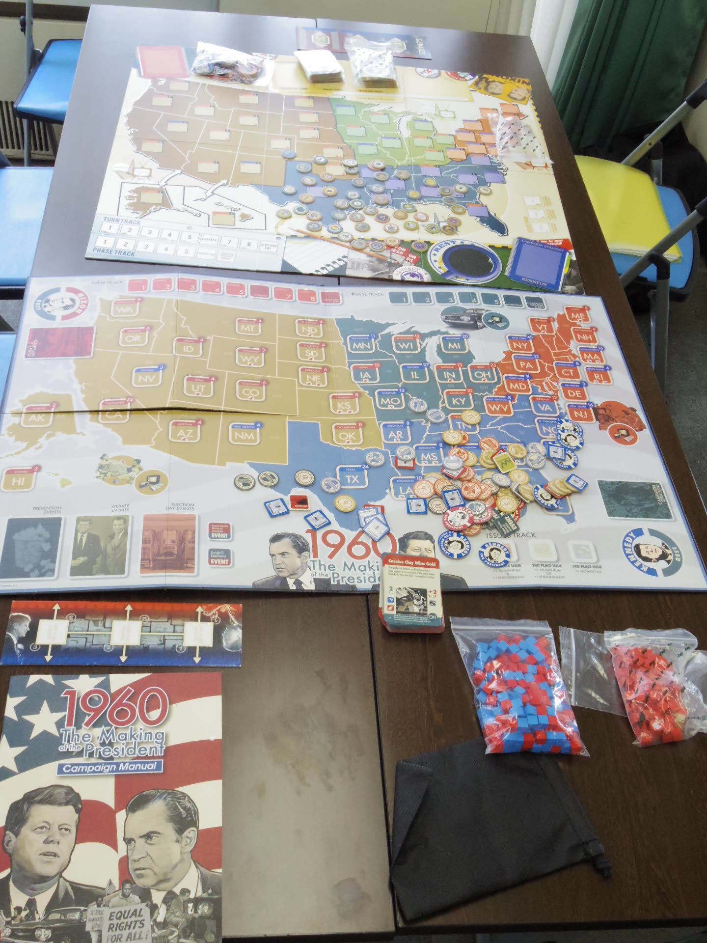 珍しゲーム②(GMT)コロニアル・トワイライト:French-Algerian War, 1954-62、新旧「1960:Making of ...