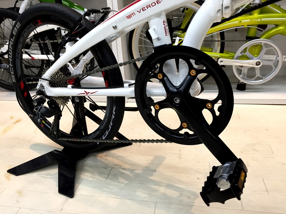 tern kinetix Pro X Wheelsniに交換です！ : カルマックス タジマ -自転車屋さんの スタッフ ブログ