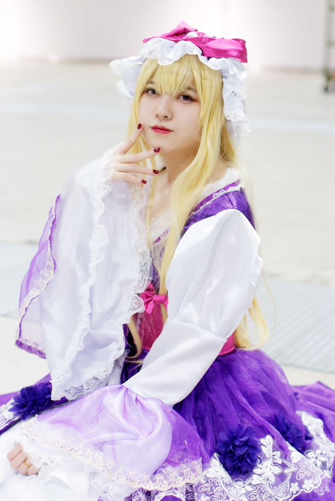 橙＆八雲紫／リカさん＆三温糖さん : 紫灯蛍光機械画堂ぶろぐ