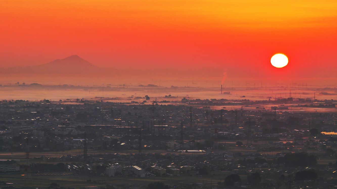 筑波山と日の出を！♪ : 『私のデジタル写真眼』