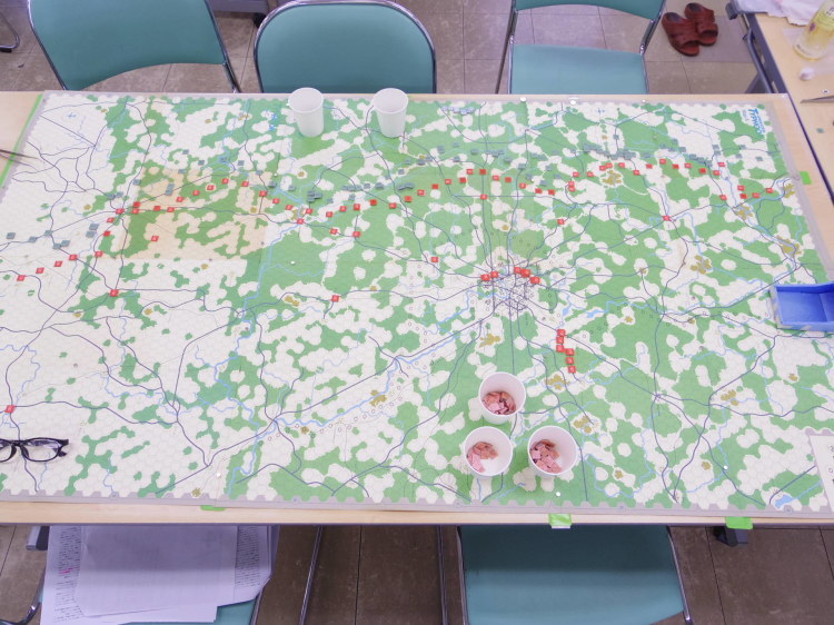 (SPI/HJ)タイフーン作戦そのⅠ...東部戦線大会(関内平沼記念レストハウス)2017の様子その8 5人で4年ぶりの : YSGA 例会報告