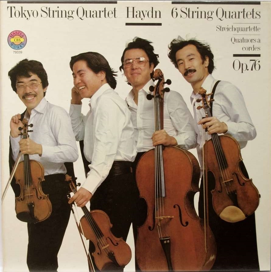 Haydn: String Quartets Op. 76 "Erdody" Tokyo String Quartet : 録音を聴く