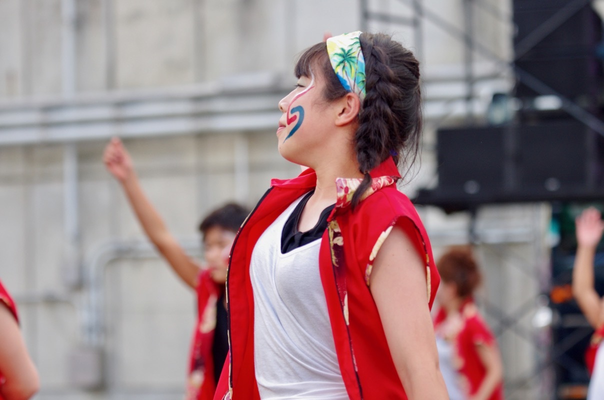 2017智頭町来んさい！見んさい！踊りん祭！その18（うららおおはらじゃ） : ヒロパンのよさこいライク・N-VANライフ