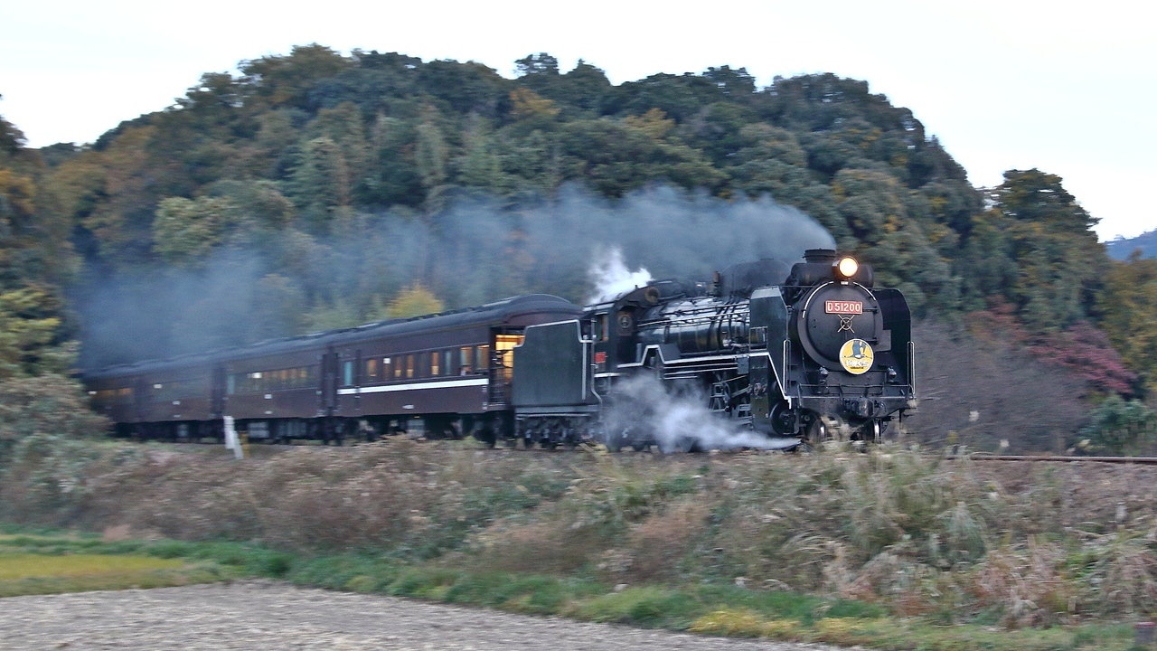SLやまぐち号 C571+D51200 重連・D51200 2017-11/25・26 : ING_54