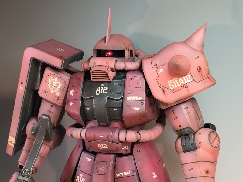 メガサイズモデル 1/48 MS-06S シャア専用ザクⅡ モノアイ発光 メガサイズモデル 1/48 MS-06S シャア専用ザクⅡ モノアイ発光