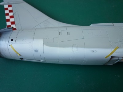 ベントラルフィンの取り付け部を加工しました : 妄想こそ我が墓銘碑