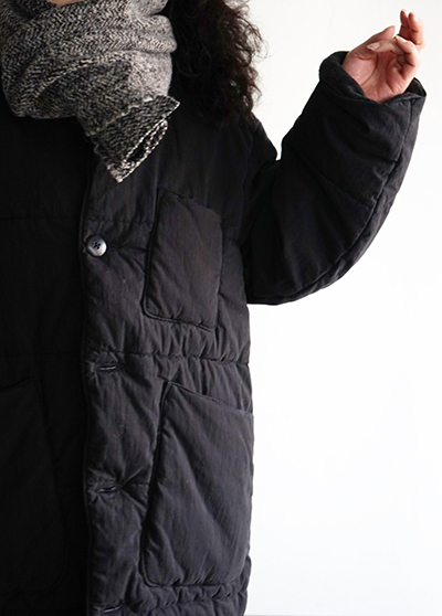 KAPITAL リップストップ キルト作務衣コート : un.regard.moderne KAPITAL リップストップ キルト作務衣コート : un.regard.moderne