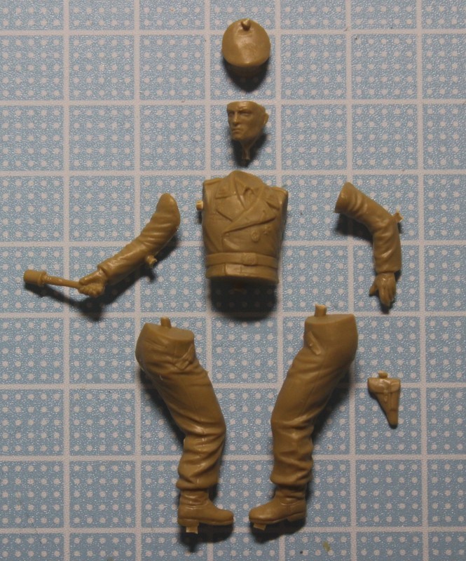 1/35 ミリタリーフィギュアの組み立て(書き途中) : 定年後模型日誌