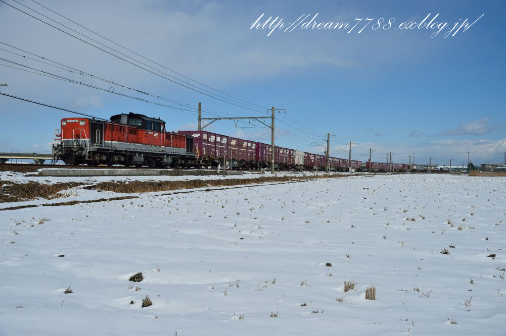 雪景色とDD51 : HIROのフォトアルバム