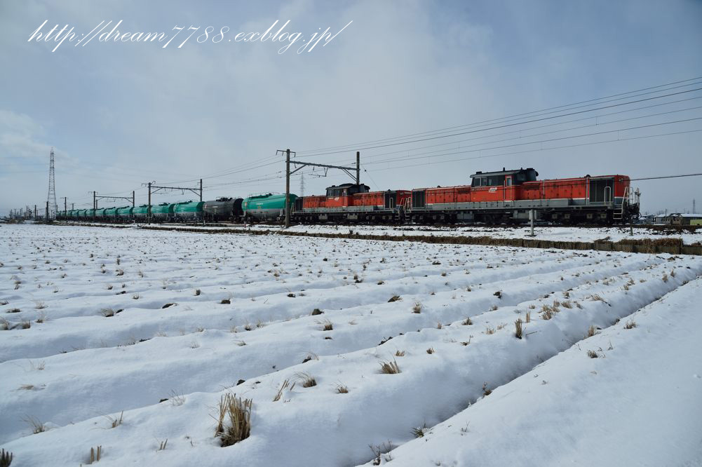 雪景色とDD51 : HIROのフォトアルバム