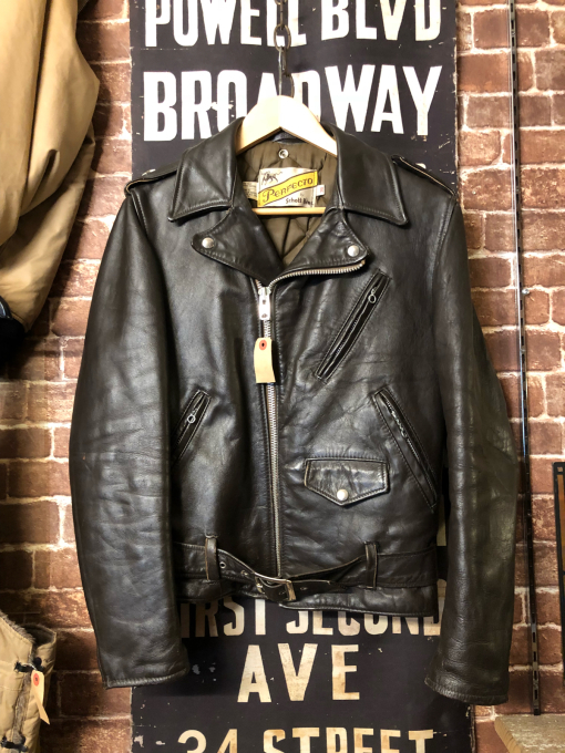 SCHOTT BROWN ONE STAR size 36 : VINTAGE CLOTHING & ANTIQUES TWO FACE 気まぐれ日記