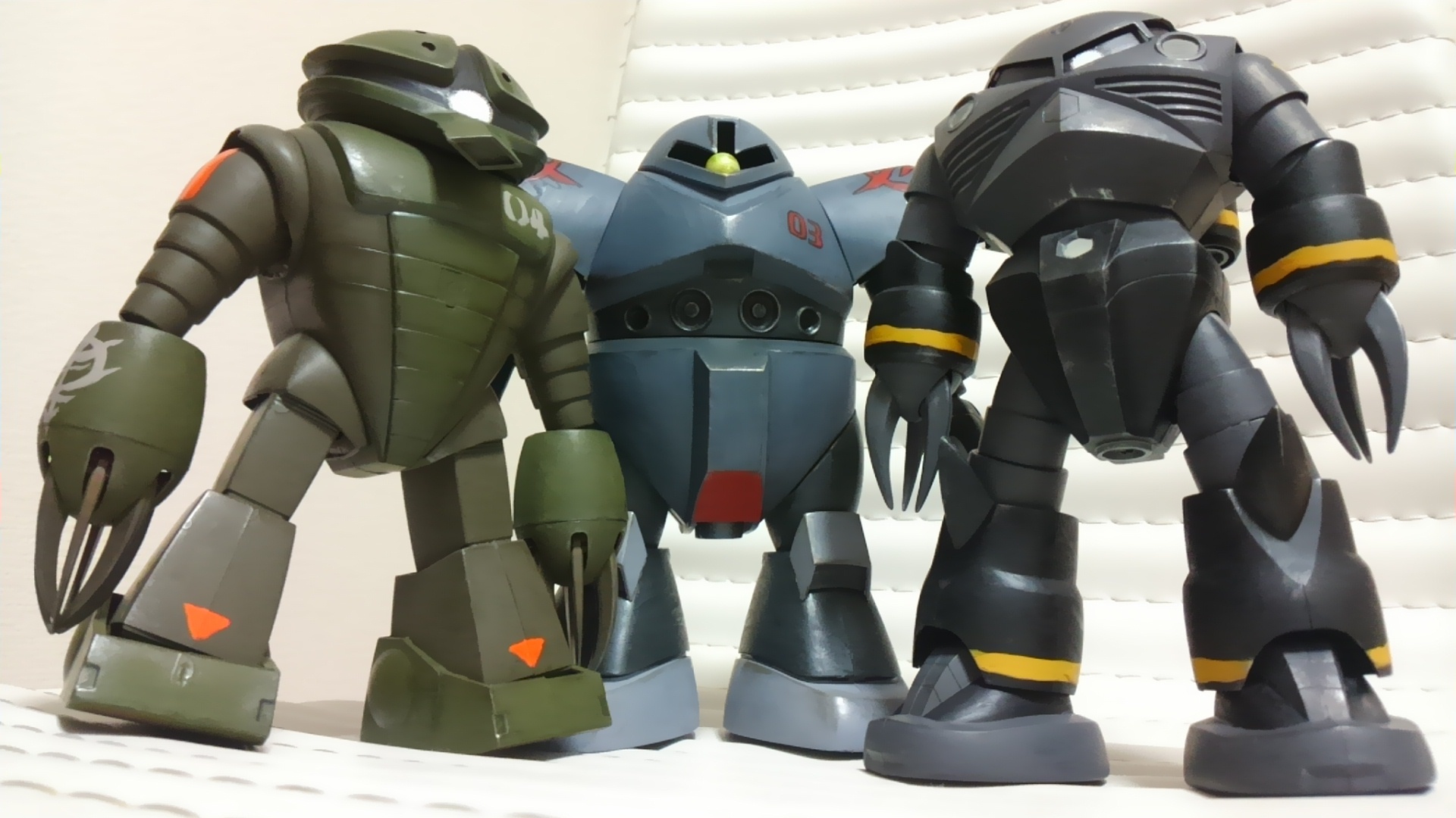 旧キット 1/100 アッガイ② 完成 : どってんかいめい 旧キット 1/100 アッガイ② 完成 : どってんかいめい