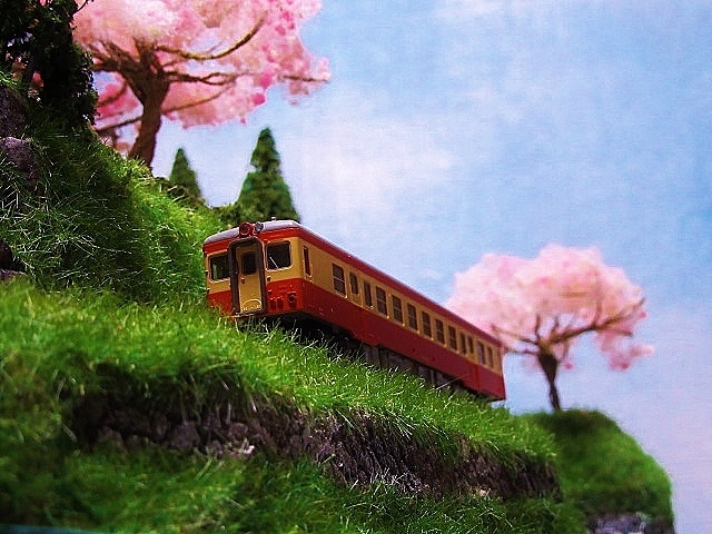 注文盆ラマレイアウト「江若鉄道風」完成その8 国鉄乗り入れ : 鉄道少年の日々