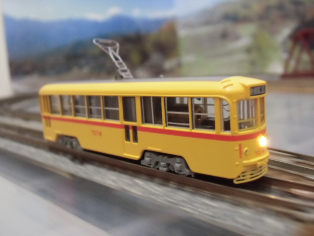 トラムウェイ都電7000形更新前キット 整備・電飾完工 : 新湘南電 トラムウェイ都電7000形更新前キット 整備・電飾完工 : 新湘南電