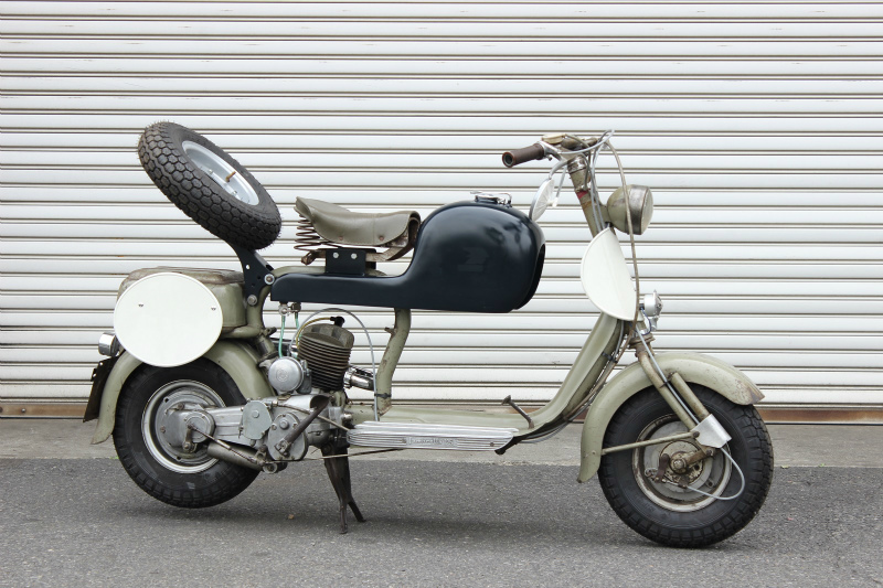Lambretta Model C Corsa custom : Bat Motorcycles Italian
