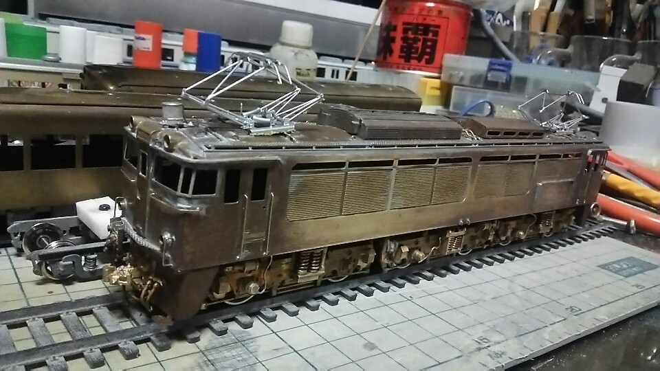 EF63の製作（その⑦） : 工作日報 川ロ車両製作所