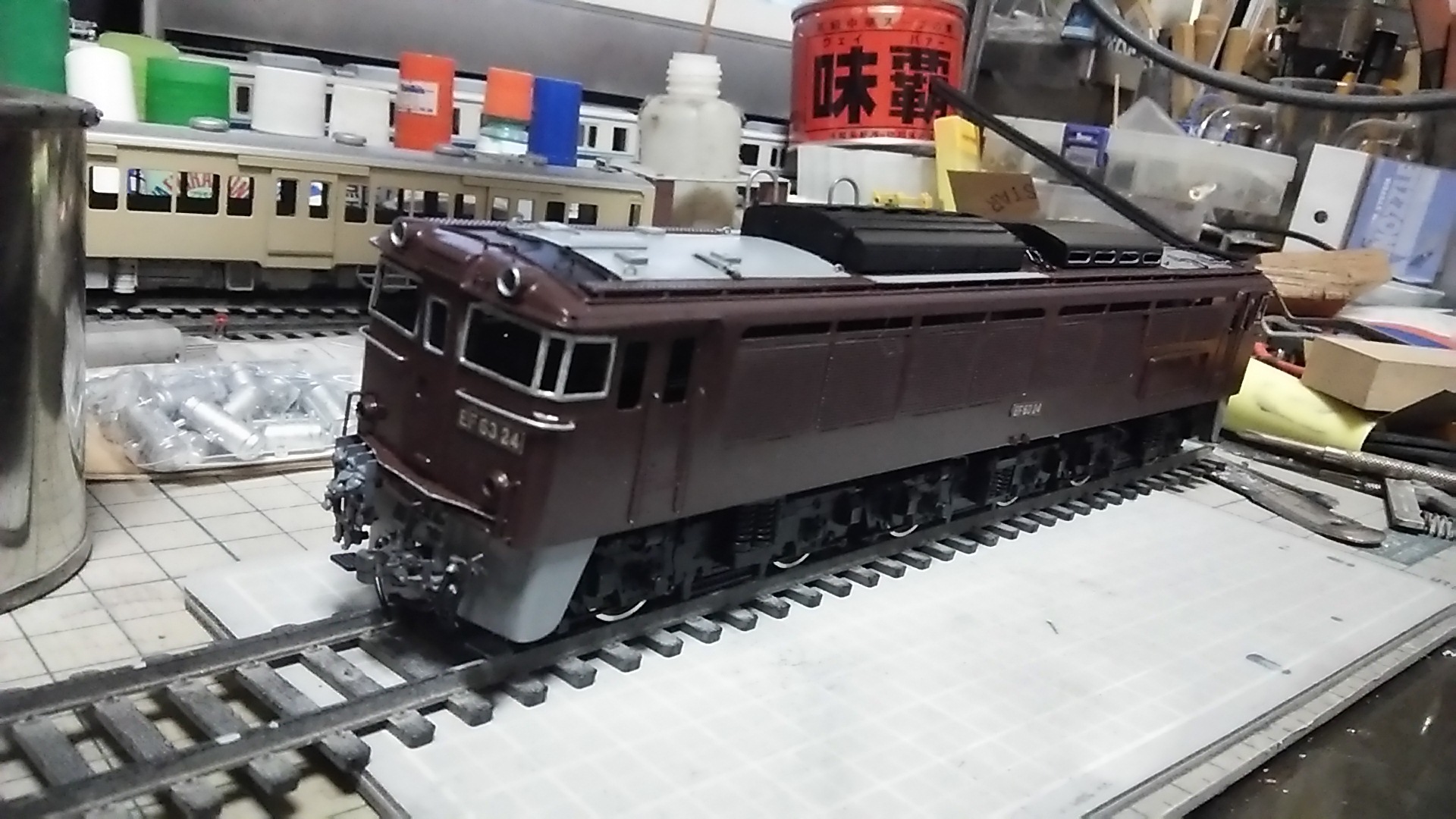 EF63の製作(その⑧) : 工作日報 川ロ車両製作所
