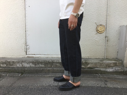 TENDER Co.TYPE130 TAPERED DENIM LOGWOOD : Lapel/Blog TENDER Co.TYPE130 TAPERED DENIM LOGWOOD : Lapel/Blog