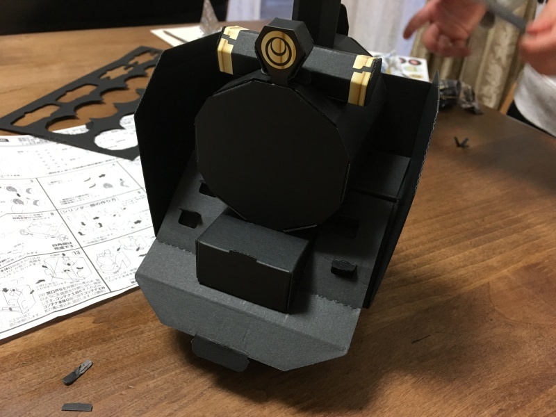 D51のペーパークラフト付きキットカット‼︎ : 子どもと暮らしと鉄道と