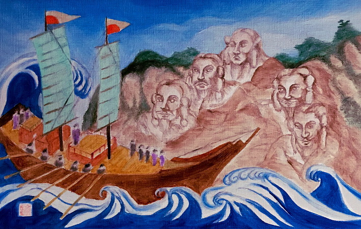 第五章・ 五『倭の五王時代』 : 画家・棚倉 樽のアートギャラリー