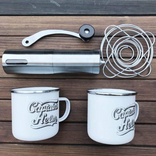CAPTAINS HELM / PORTABLE HAND DRIP COFFEE SET : GAGE CAPTAINS HELM / PORTABLE HAND DRIP COFFEE SET : GAGE