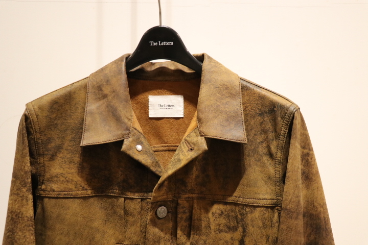 The Letters : Western Work Jacket. - Sheep Leather - : BIRTH DAY The Letters : Western Work Jacket. - Sheep Leather - : BIRTH DAY