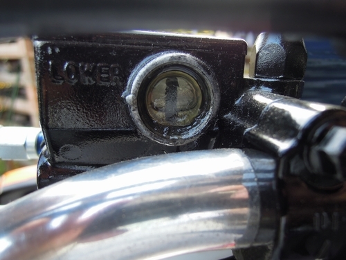 TT250RレイドFブレーキマスター窓交換 : まさやんのお気楽DIY生活