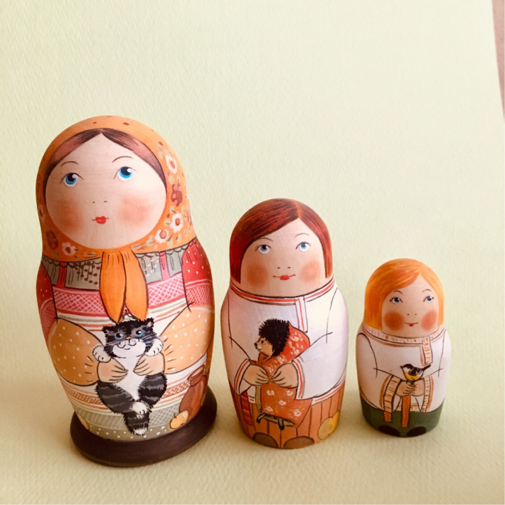 今日のマトリョーシカ : マトリョーシカな毎日