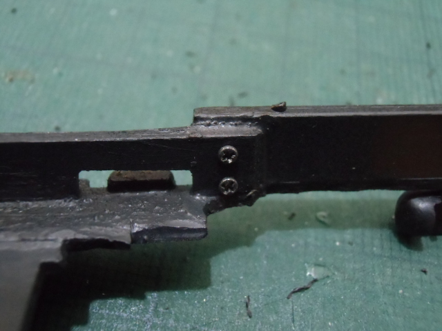 16番 EF583 レストア工事(その4) 床板の再整備とインサイドギアフレーム塗りつぶし : 新湘南電鐵 横濱工廠3