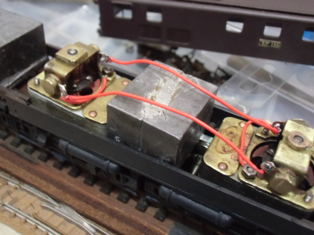 16番 EF583 レストア工事(その6) モーター配線完了、EF583再起動 : 新湘南電鐵 横濱工廠3