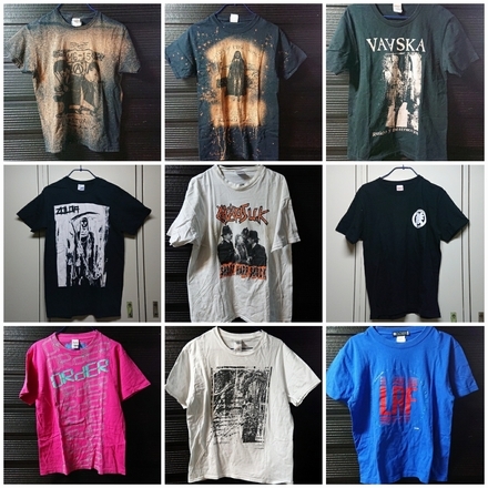 USED T-SHIRT！ : PUNK AND DESTROY