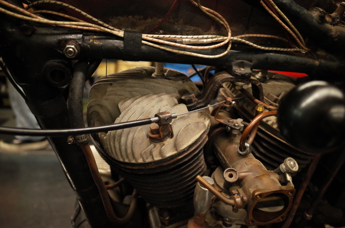 水曜日の授業風景 : Vintage motorcycle study